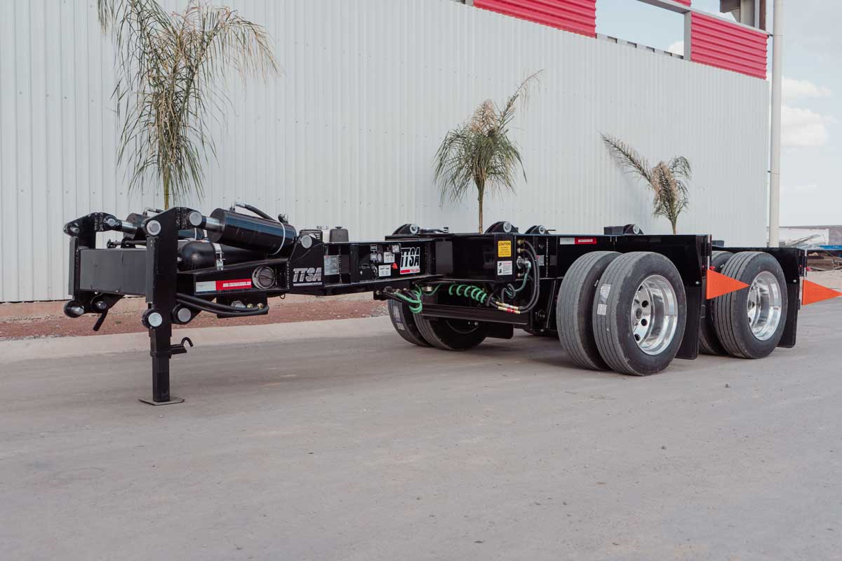 Lowboy 65 3+2 Heavy Haul Trailer for Sale San Antonio TX